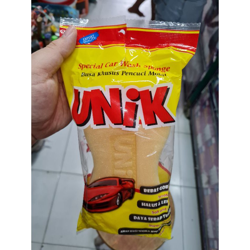 Jual Busa / Spon Khusus Pencuci Mobil merk UNIK(special car Wash Sponge ...
