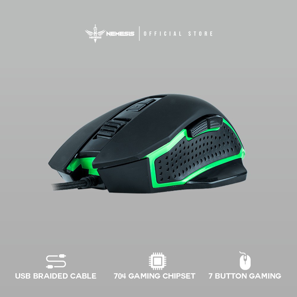 Jual Mouse Gaming Terminator HK-100 RGB | Shopee Indonesia
