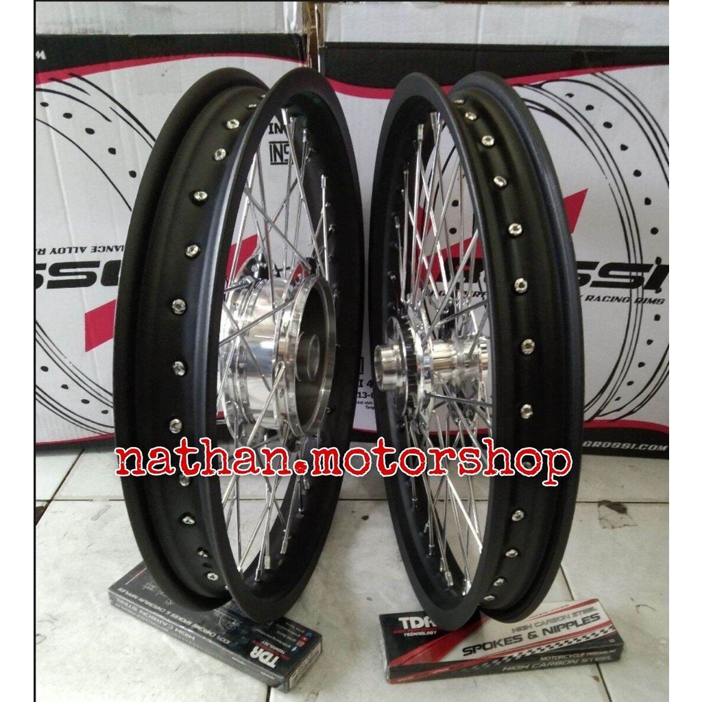 Jual Velg RX King Sepasang Depan Belakang Uk 160*185 ring 17/18 - Velg ...