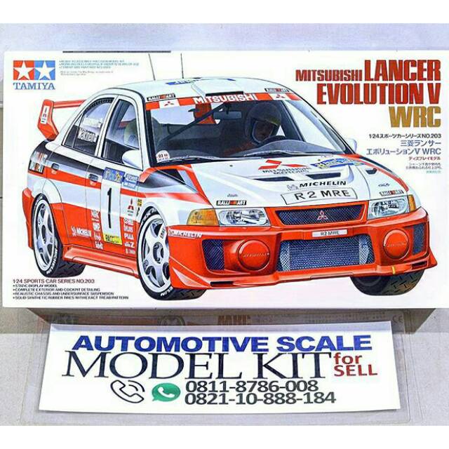 Jual TAMIYA MITSUBISHI LANCER EVOLUTION 5 WRC | Shopee Indonesia