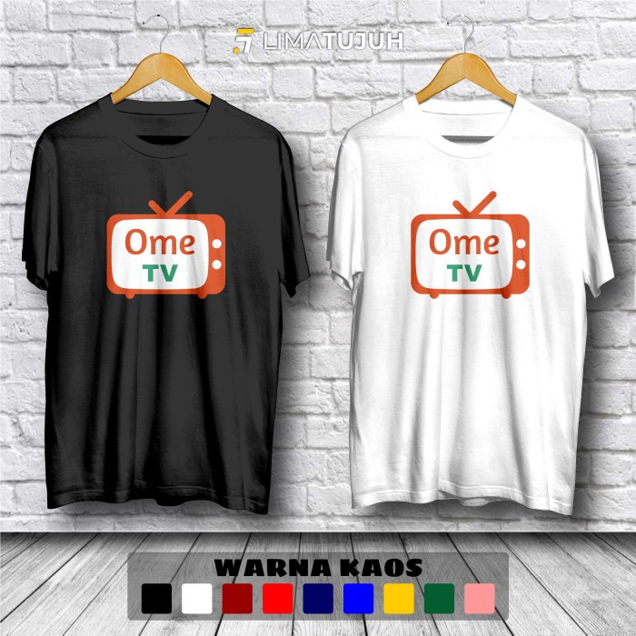 Jual Kaos Ome Tv Logo Baju Distro | Shopee Indonesia