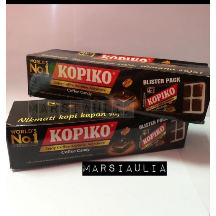 Jual Permen Kopiko Classic Blister 24 Gram 1 Dus Isi 12 Blister Shopee Indonesia