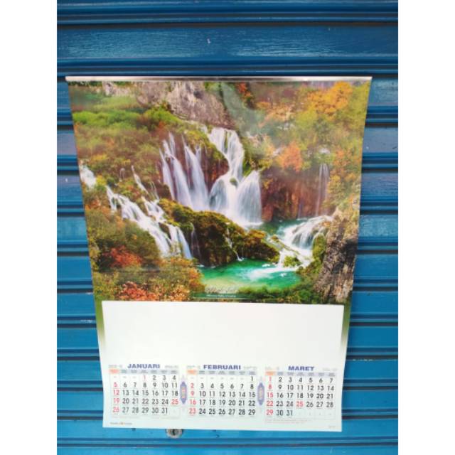 Jual Kalender dinding Triwulan Pemandangan Indonesia Tahun 2020 ...