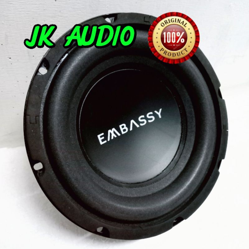 Jual Subwoofer Embassy 8 inch Double Coil - ES-844 . New | Shopee Indonesia