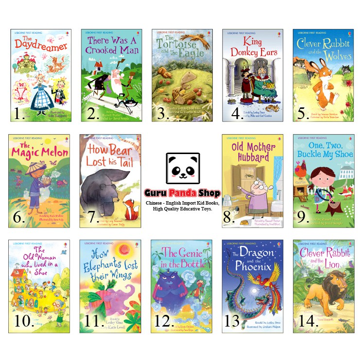 Jual BUKU CERITA ANAK USBORNE MY VERY FIRST READING Book | Shopee Indonesia