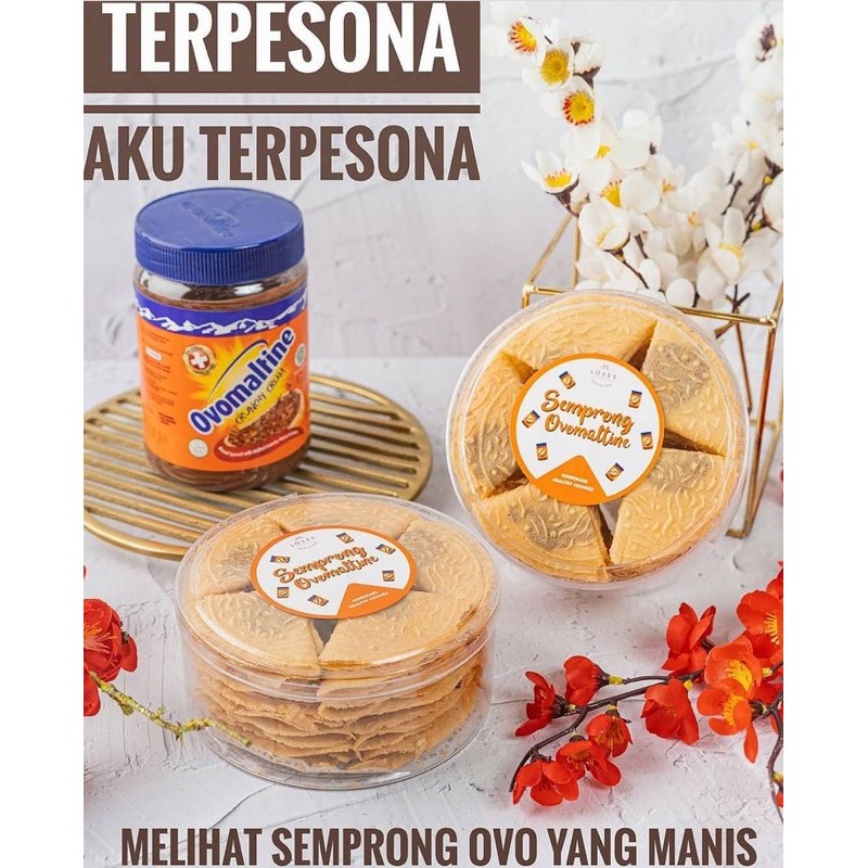 Jual Loves Semprong Ovomaltine Snack Kue Kering Enak Camilan Cemilan ...