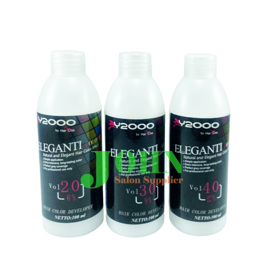 Jual Y2000 Eleganti Hair Color Developer 100 ml | Krim Developer Cat ...