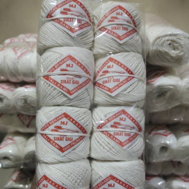 Jual PER PAK benang rami halus cap sikat (isi 10 gulung) | Shopee Indonesia