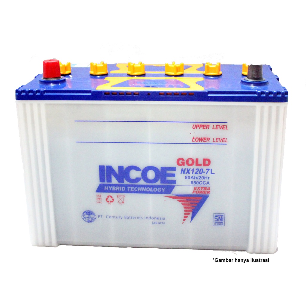 Jual INCOE GOLD 95D31L NX120-7L aki basah mobil fortuner ranger diesel pajero sport | Shopee ...