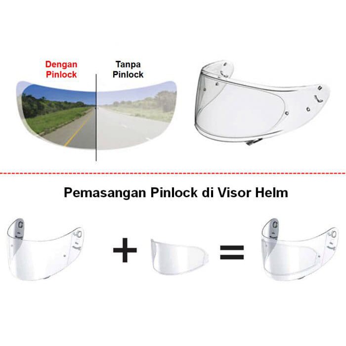 Jual Helm Sportzite Pinlock Nhk 70 Lensa Anti Kabut Fog Resistance Lens ...