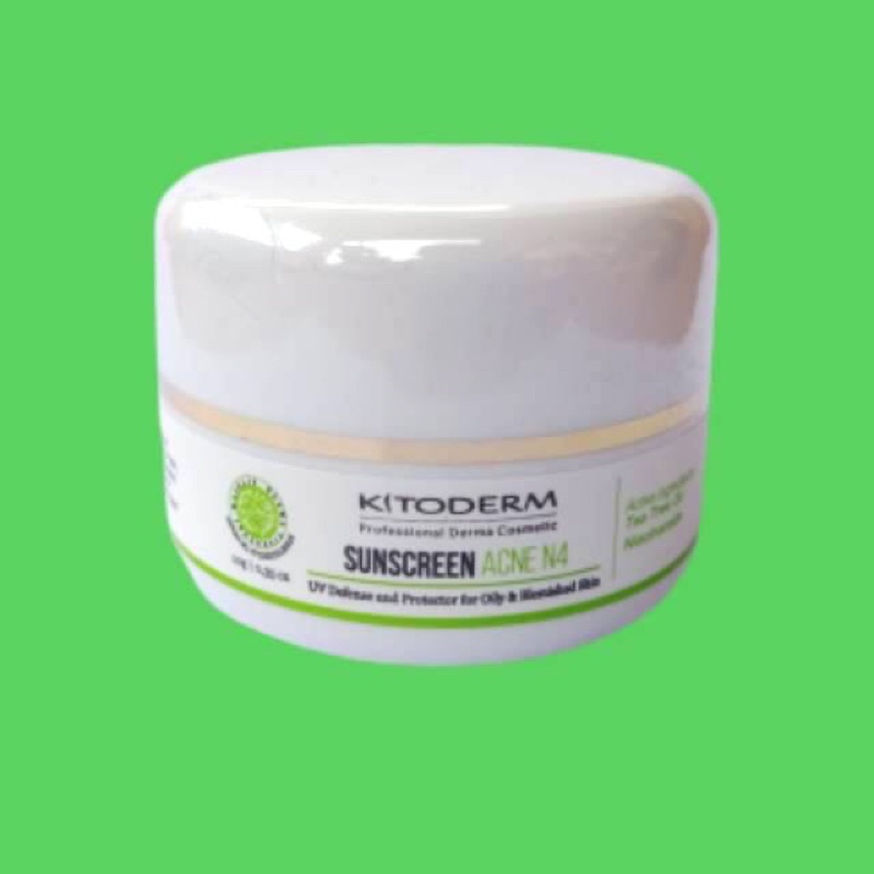 Jual sunscreen acne n4 kitoderm | Shopee Indonesia