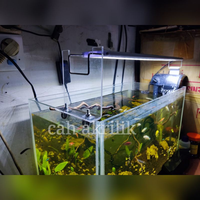 Jual AKRILIK DUDUKAN LAMPU AQUASCAPE | Shopee Indonesia