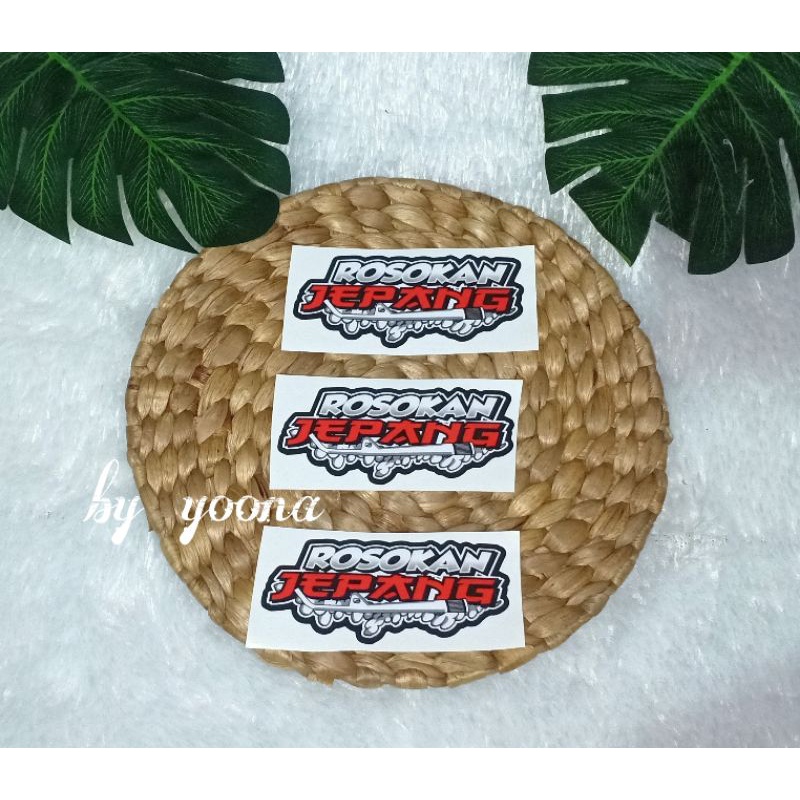 Jual stiker ROSOK JEPANG murah princut stiker motor rosok jepang ...
