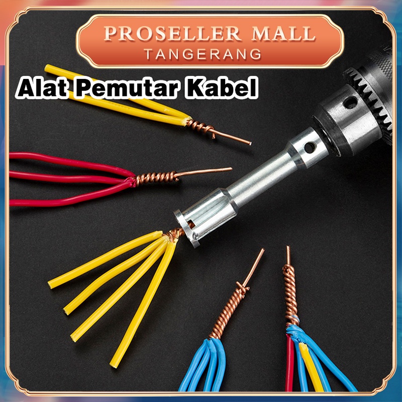 Jual Alat Pemutar kabel/Alat Twisting Kabel/Mata Bor Penyambung Kabel ...