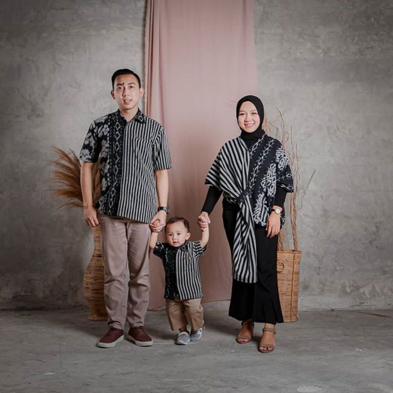 Jual couple tenun//sarimbit//tenun murah//couple keluarga | Shopee ...