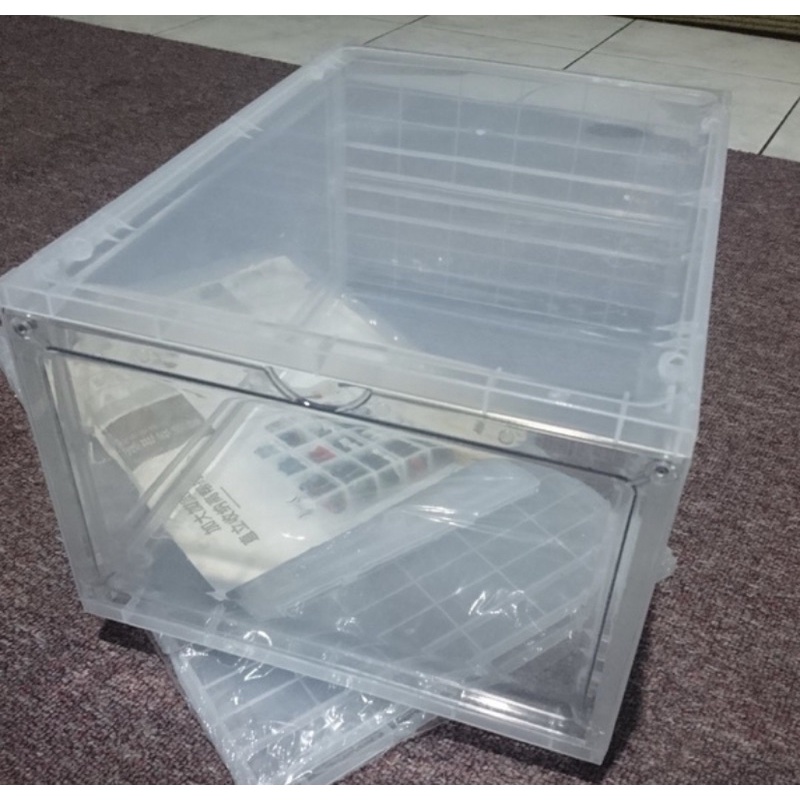 Jual Transparant shoes box | Shopee Indonesia