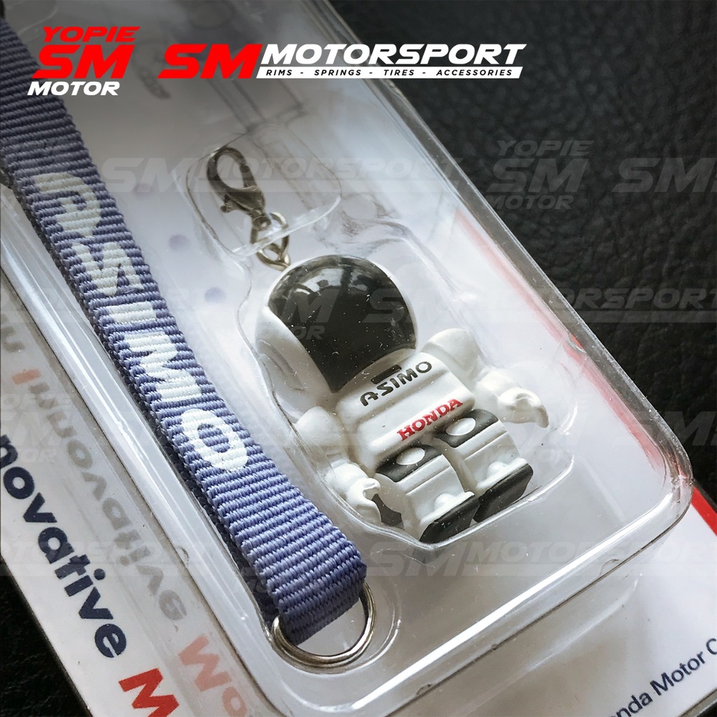 Jual Keychain Gantungan Kunci Honda Asimo JDM Tali Lanyard | Shopee ...