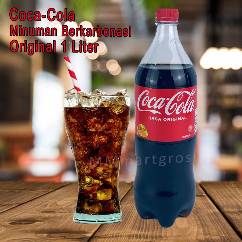 Jual Coca Cola / Minuman Berkarbonasi rasa Cola / Original / 1 Liter | Shopee Indonesia