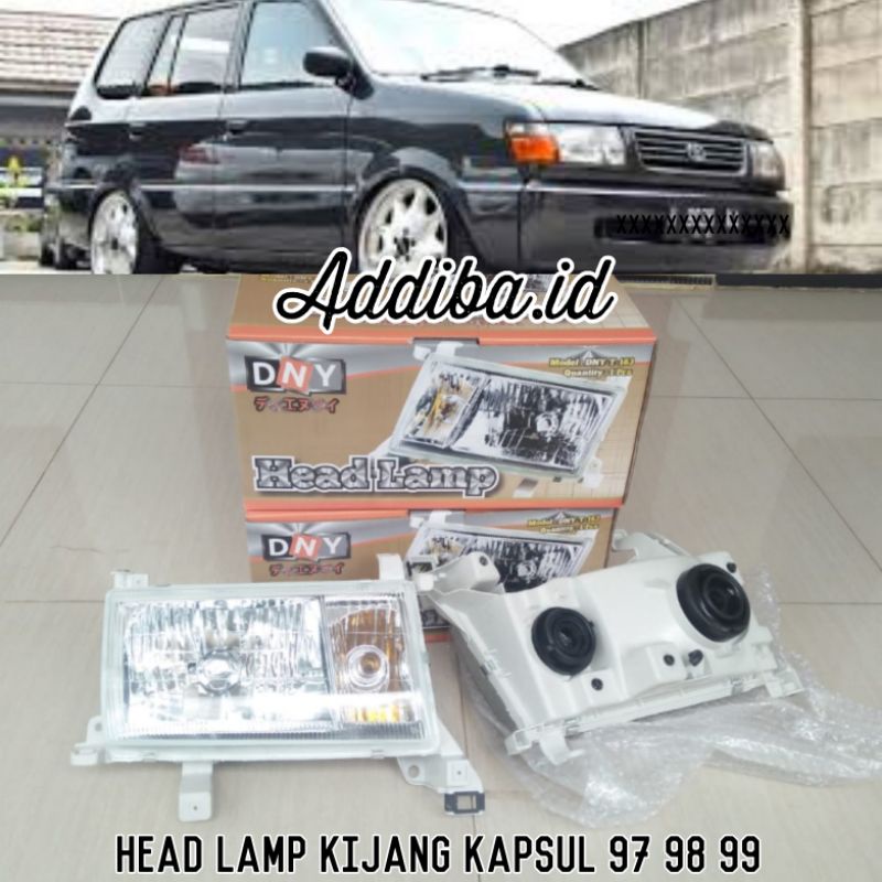 Jual Head Lamp DNY Lampu Depan Kristal Kijang Kapsul 1997 1998 1999 97 ... Jual Head Lamp DNY Lampu Depan Kristal Kijang Kapsul 1997 1998 1999 97 ...