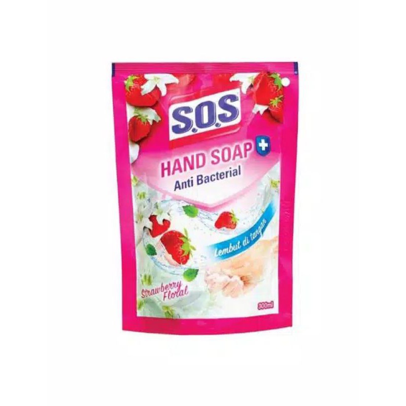 Jual SOS Hand Soap antibacterial Reffil 300ml | Shopee Indonesia