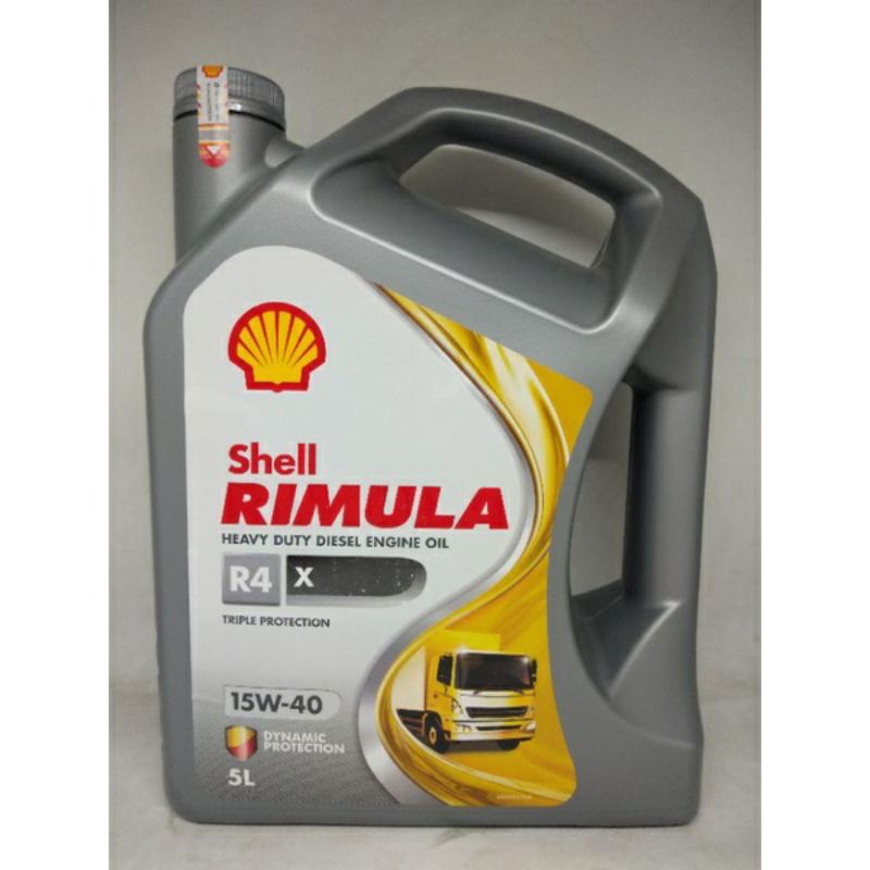 Jual Shell Rimula R4X Sae 15/40 Diesel 5 Liter galon ( Dijamin Asli ...
