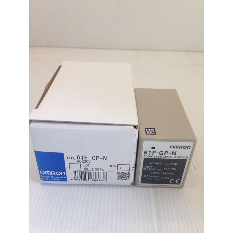 Jual Floatless Level Switch Omron Type 61F-GP-N 220VAC | Shopee Indonesia