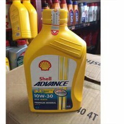 Jual OLI Shell Advance AX5 10W-30 Oli Shell AX5 Oli Shell Matic 0,8 liter Original | Shopee ...