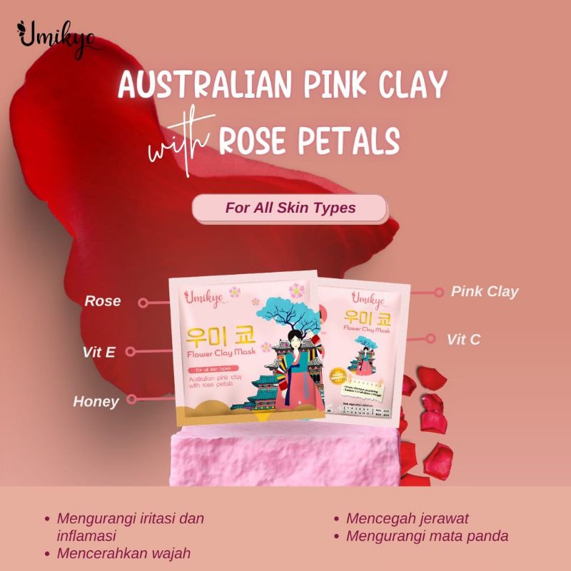 Jual clay mask by umikyo | Shopee Indonesia
