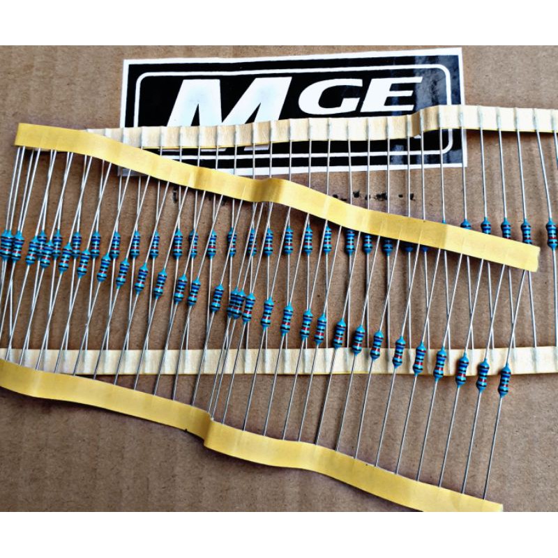 Jual RESISTOR 1/4 watt 1% 27k/56k/1k5/220k/5k6/100k/68k/47 r/100r/330r ...