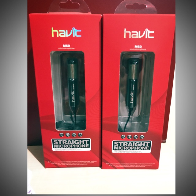 Jual MICROPHONE HAVIT M60 - Mini Microphone / Mic | Shopee Indonesia