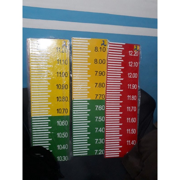 Jual Peil Scale Custom Papan Duga Air | Shopee Indonesia