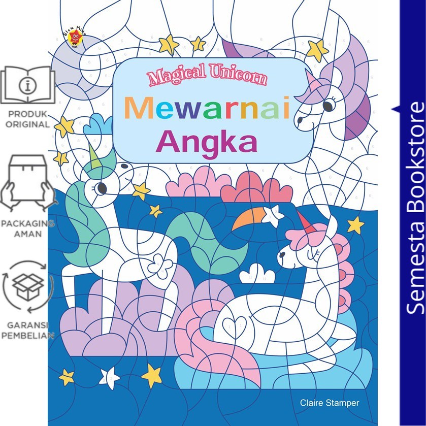 Jual Magical Unicron: Mewarnai Angka - Buku Ori Elex | Shopee Indonesia