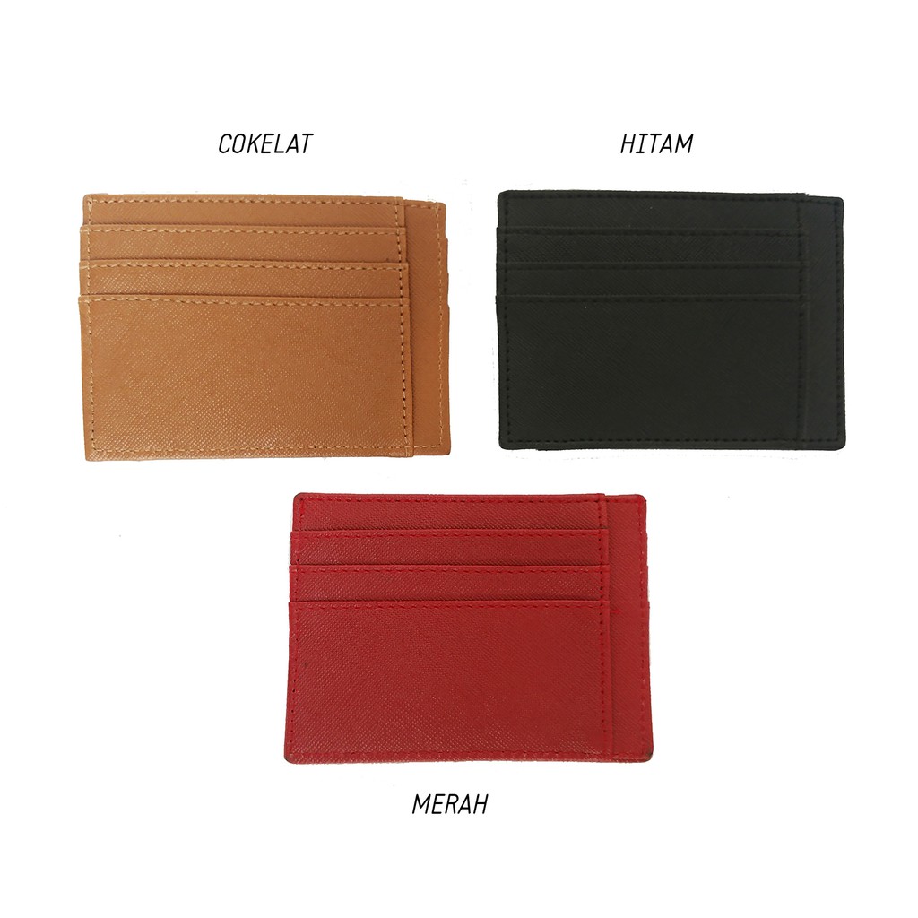 Jual Card Holder Mini 8 Slot - Simple, Trendy, dan Awet | Shopee Indonesia