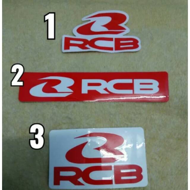 Jual Sticker RCB original tempelan racing boy | Shopee Indonesia