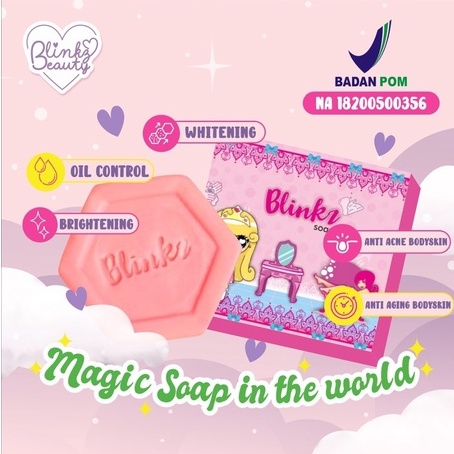 Jual (READY) BLINKZ BLINK SOAP BPOM SABUN PEMUTIH BADAN TUBUH PENCERAH ...