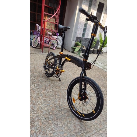 Jual sepeda lipat pacific noris pro like new full original | Shopee ...