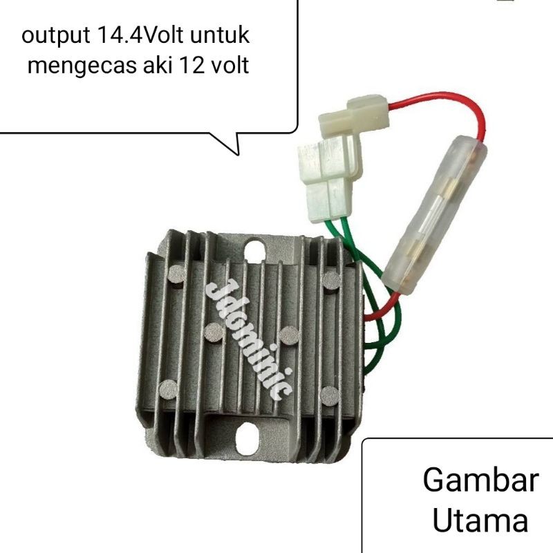 Jual battery charger regulator kiprok kipor kipro genset genzet jenset jenzet 2kw 5kw 186F 178F ...