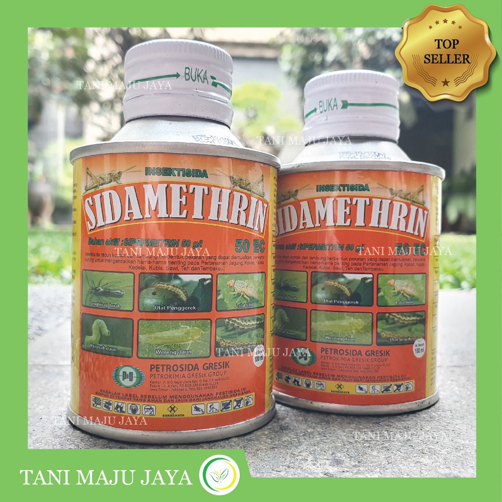 Jual Insektisida Sidamethrin 50 EC 100 ml Obat Sidametrin Pesitisida ...