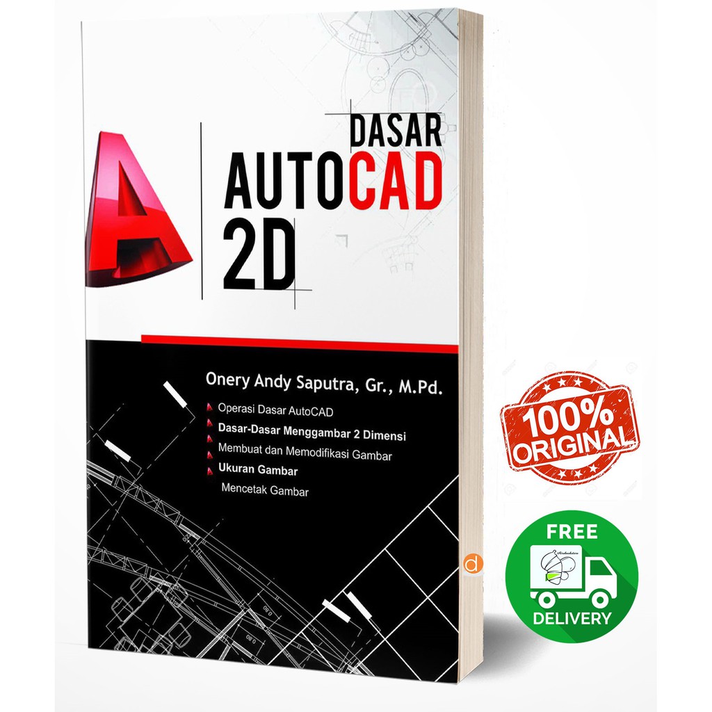 Jual Buku Dasar Autocad 2 D - BUKU ORIGINAL | Shopee Indonesia