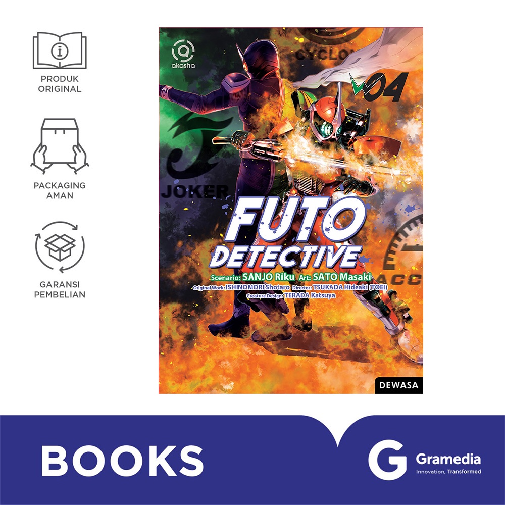 Jual Akasha : Futo Detective 04 | Shopee Indonesia