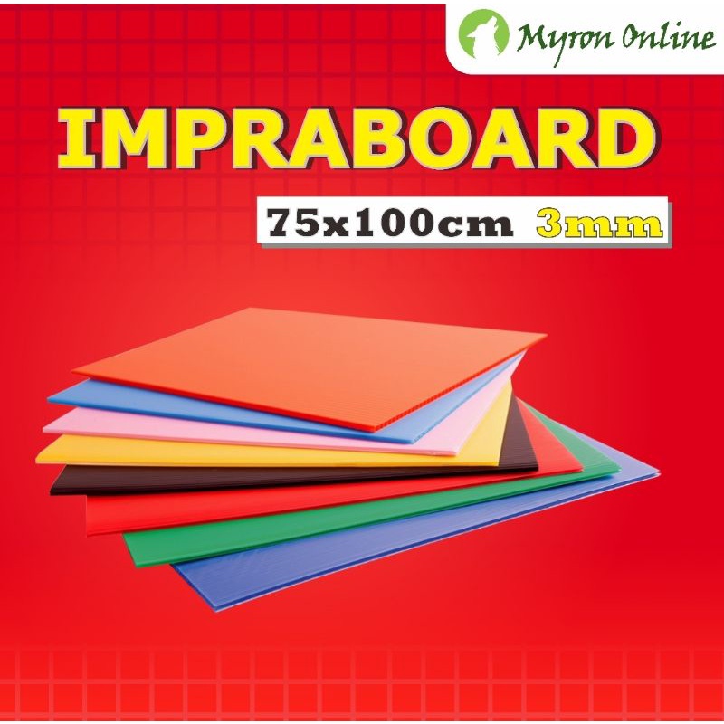 Jual Infraboard 100x75cm 3mm | Impraboard 75x 100cm 3mm | Shopee Indonesia