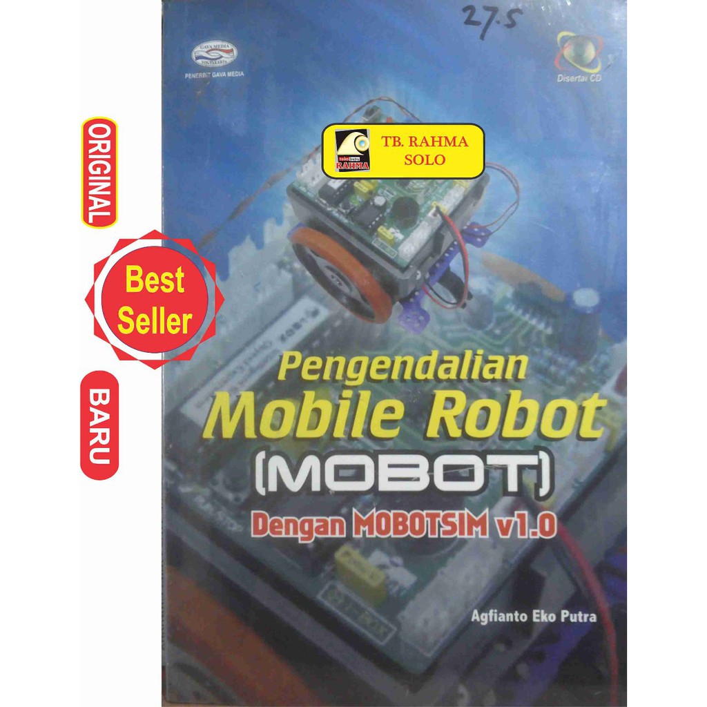 Jual Pengendalian Mobile Robot Mobot Dengan Mobotsim v1 0 Disertai CD ...