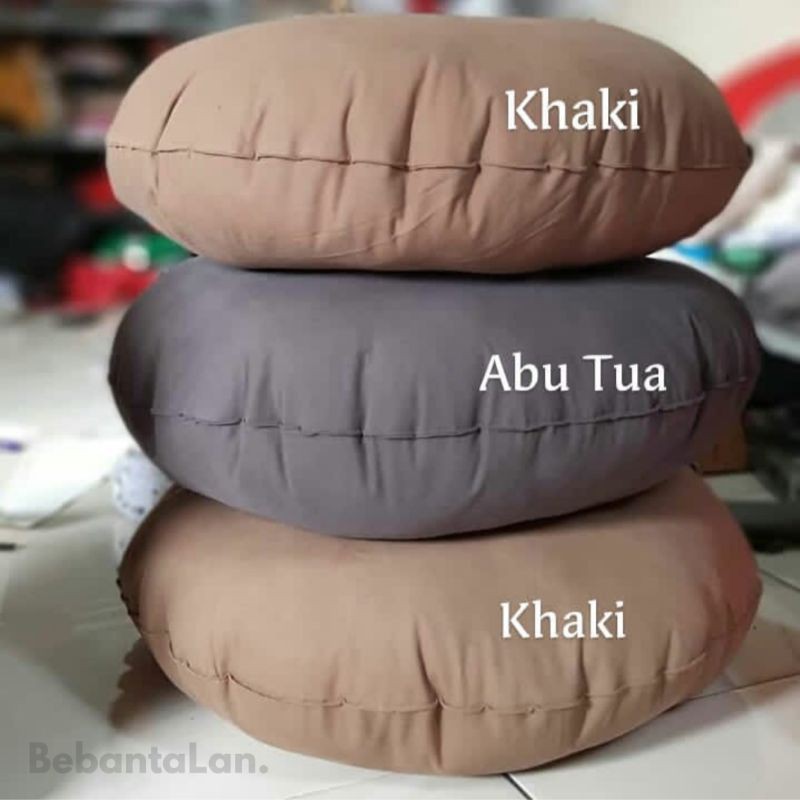 Jual Bantal Duduk Bantal Kursi - Bantal Bulat 40cm 50cm | Shopee Indonesia