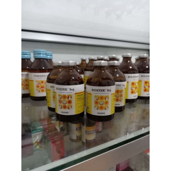 Jual Roxine anti-biotik & anti-mikroba hewan sapi kambing kuda domba ...