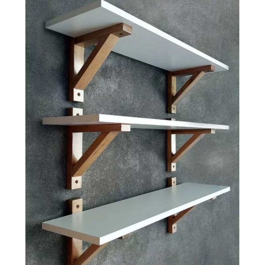 Jual Rak Ambalan Kayu Siku Minimalis | Shopee Indonesia