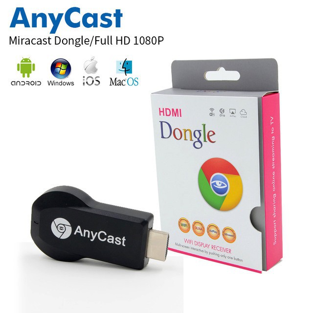 Jual Anycast HDMI Dongle WIFI (screen mirroring) | Shopee Indonesia