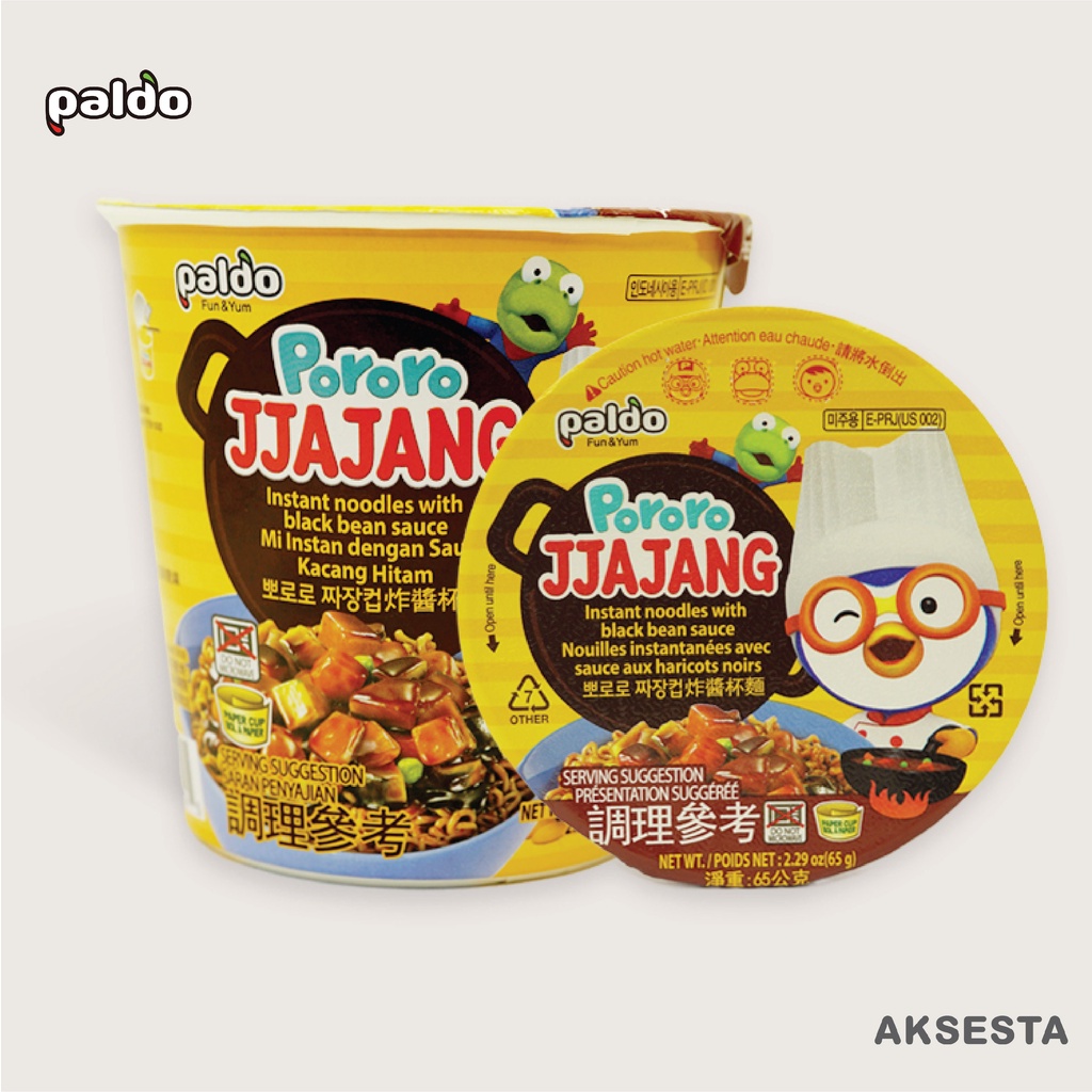 Jual Paldo Pororo Jjajang Cup 65 gr | Shopee Indonesia