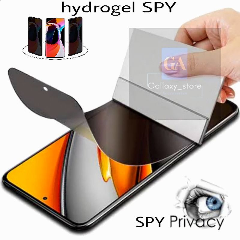 Jual ANTI GORES HP HYDROGEL ANTI SPY PRIVACY ALL TYPE HANDPHONE READY ...