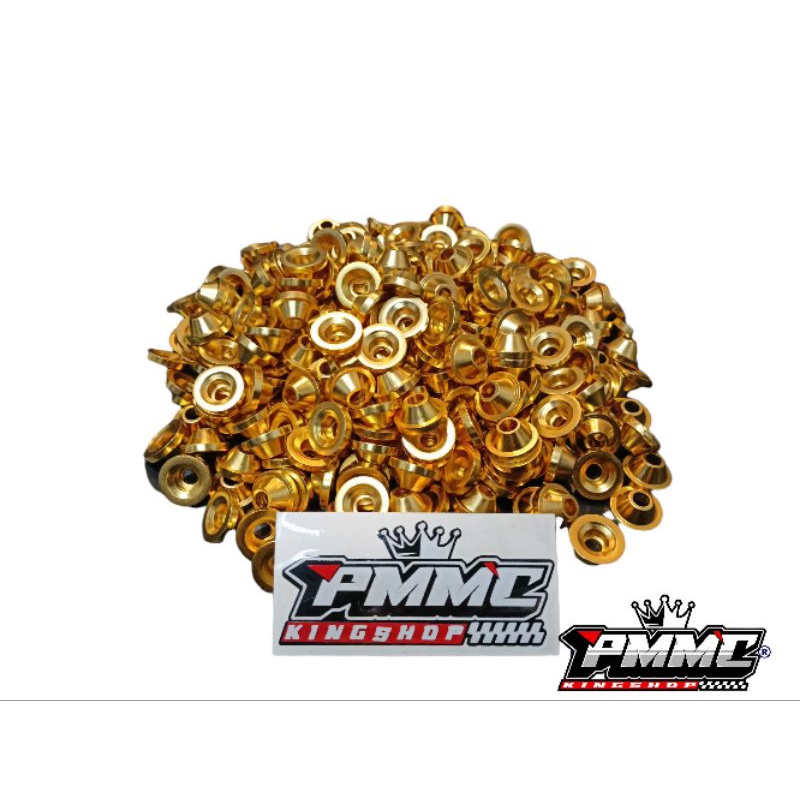 Jual RING MONEL MODEL JAMUR BAUT 10 /4PCS | Shopee Indonesia