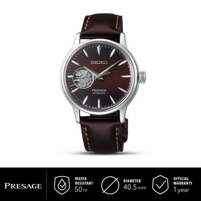 Jual Jam Tangan Wanita Seiko Presage Cocktail Time Automatic Kulit ...